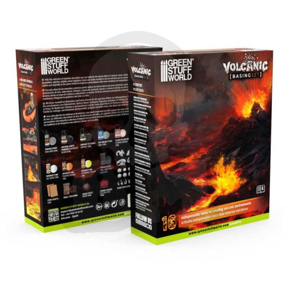 Battle-Models > Basing Sets - Volcanic